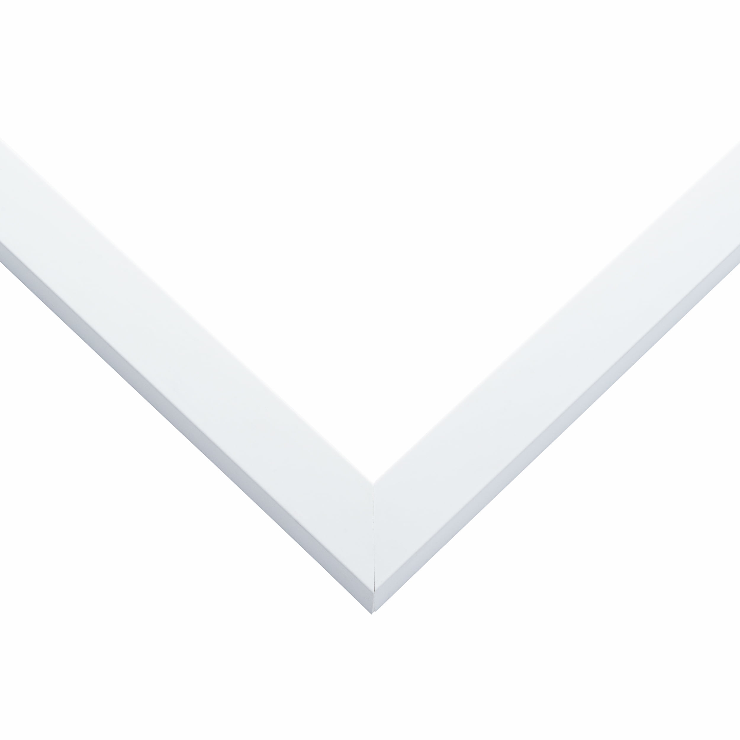 7x11 Frame White Real Wood Picture Frame Width 0.75 inches | Interior ...