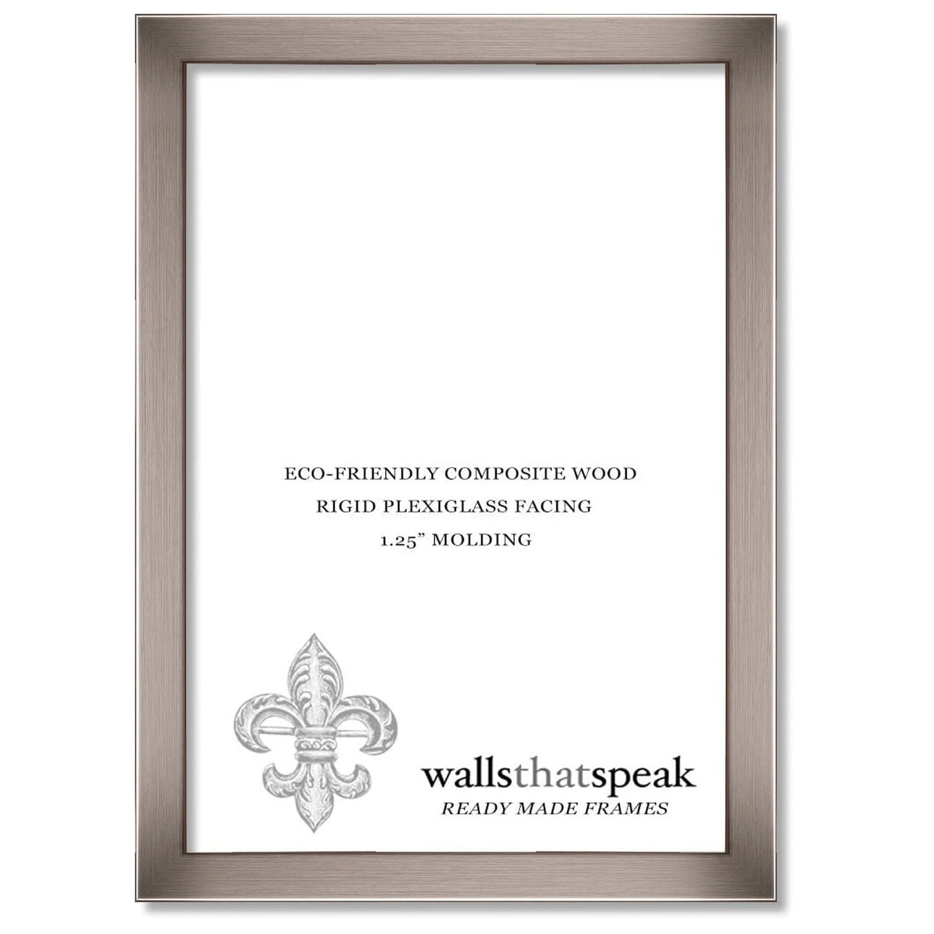 7x11 Stainless Picture Frame for Puzzles Posters Photos or Artwork ...