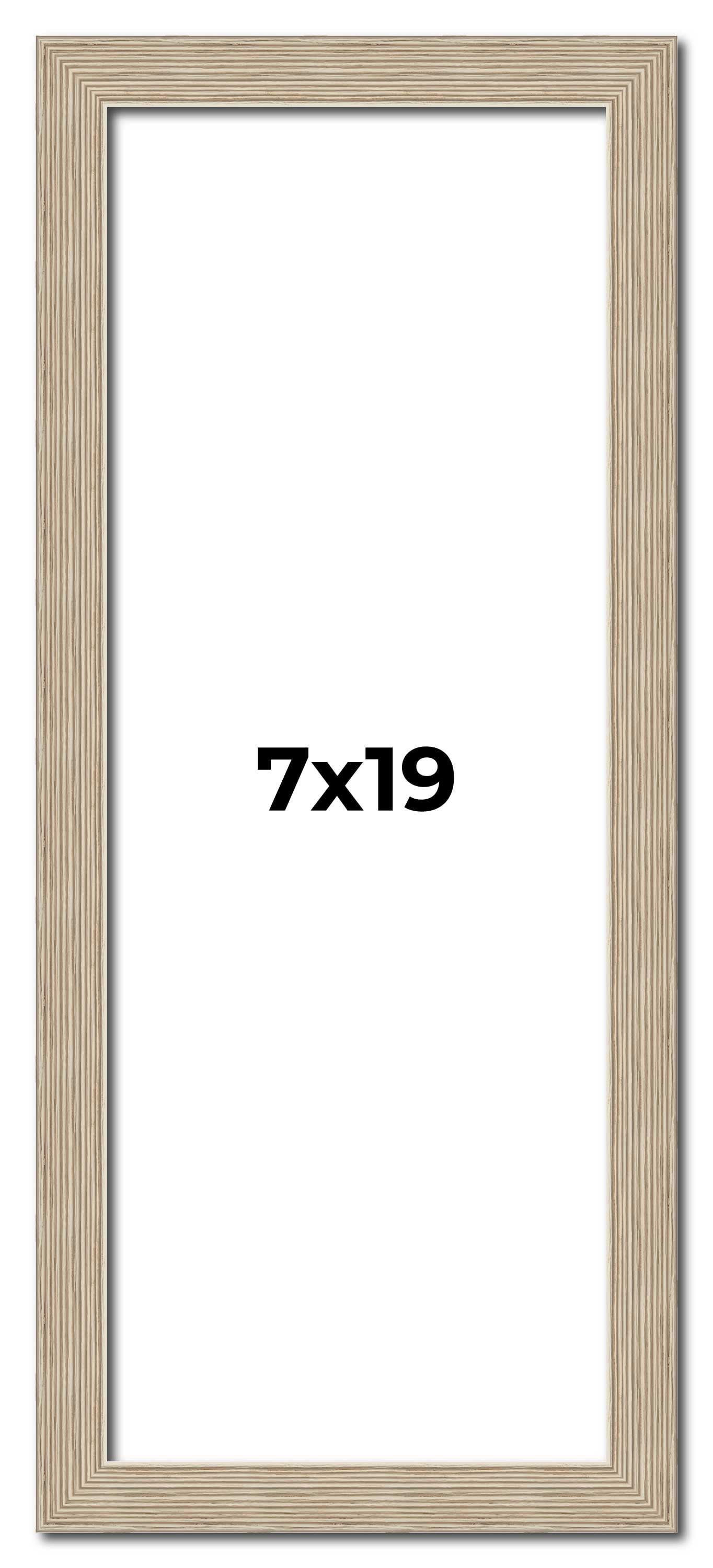 7x19 Frame Grey Solid Wood Picture Frame Width 1 Inches | Interior ...