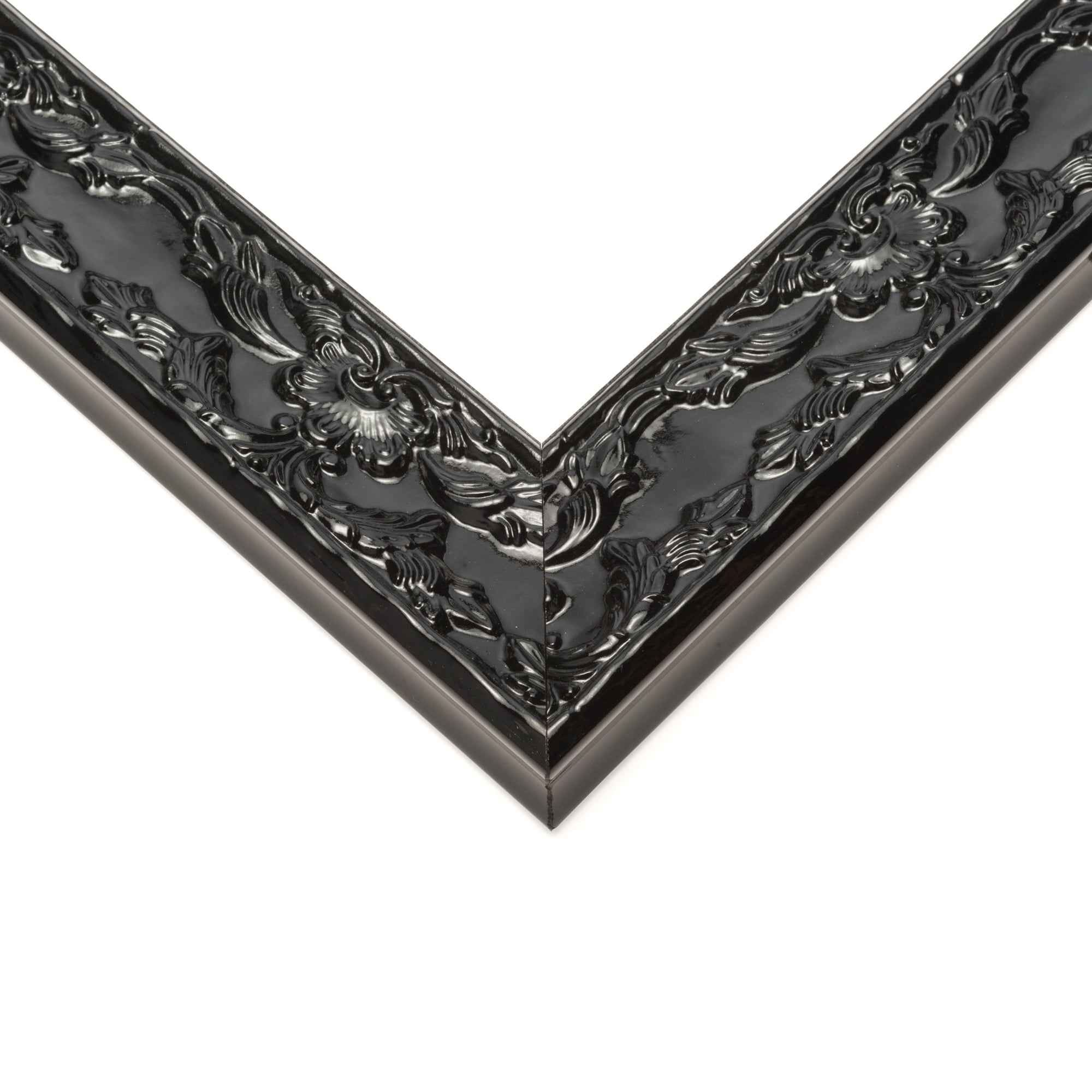 7x20 Frame Black Solid Wood Picture Frame Width 1.75 Inches | Interior ...