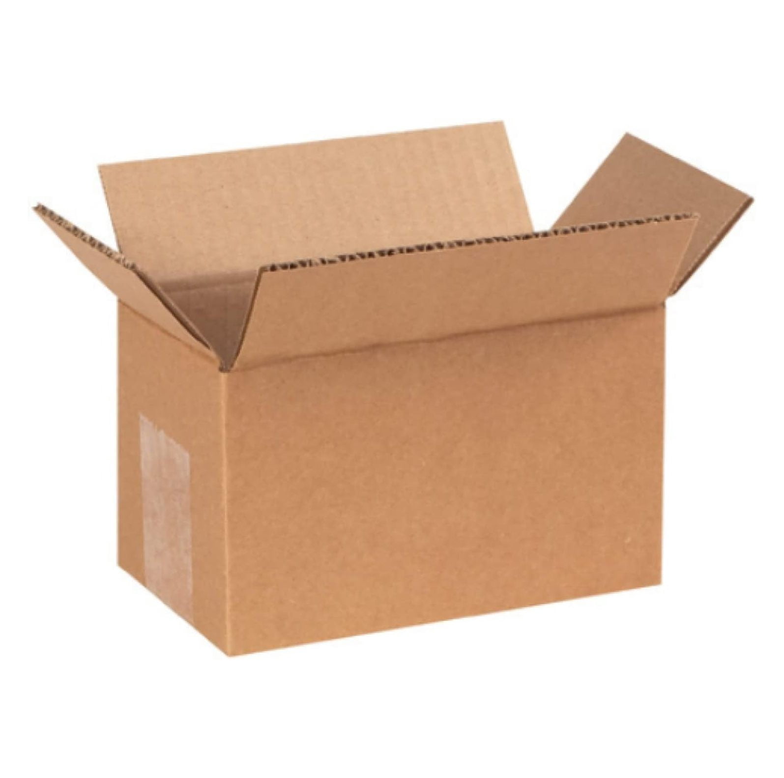 7x4x4 Inches Pack of 100 Corrugated Cardboard Packing Shipping Mailing ...