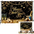 7x5FT 2025 Happy New Year Backdrop New Year Family Party Decoration ...