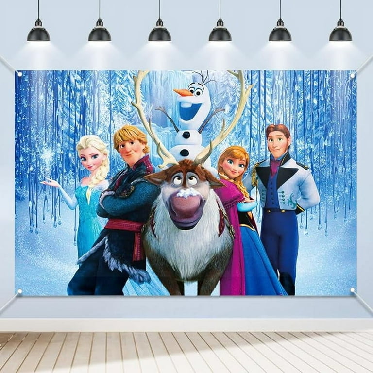 Frozen Birthday Party Background