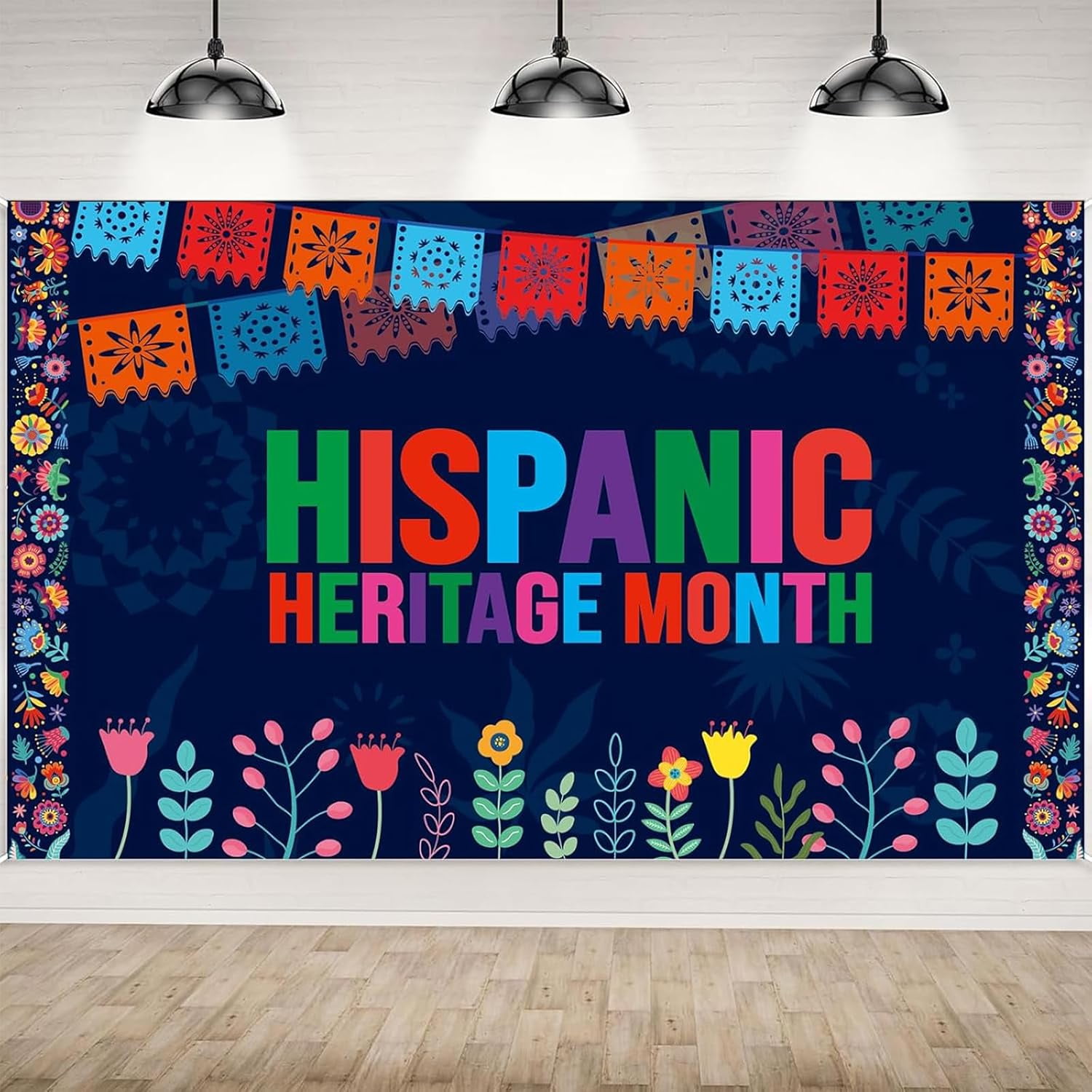 7x5FT Hispanic Heritage Month Festival Decorations Backdrop Latin ...