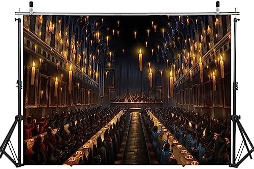 7x5FT Magic Castle School Backdrop Halloween Photo Backdrop Magic ...