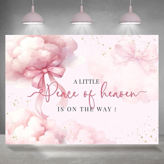 Heaven Sent Baby Shower Decorations for Gender-Neutral Celebrations