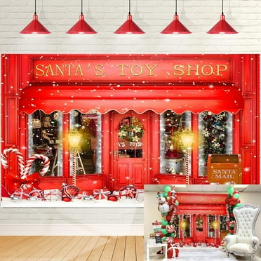 BINQOO 7×5FT Christmas Backdrop, Welcome to Whoville, Mulcolor ...