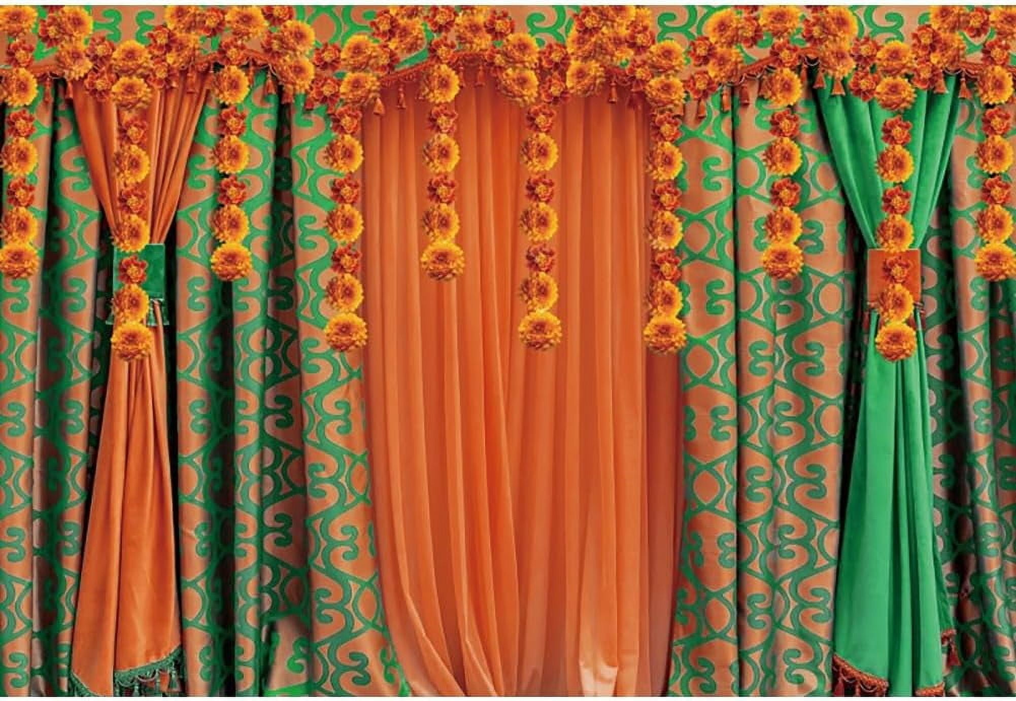 7x5Ft Indian Ceremony Backdrop for Photoshoot Puja Ganpati Pooja ...