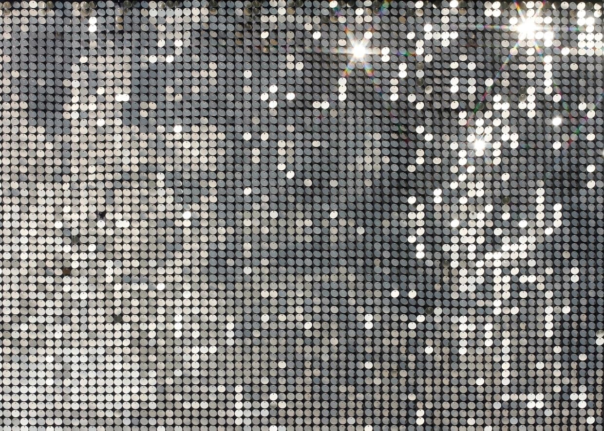 7x5Ft Silver Backdrop Disco Photography Background for Party Wedding ...