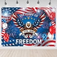 7x5ft America 250th Anniversary Eagle Patriotic Backdrop for Party ...