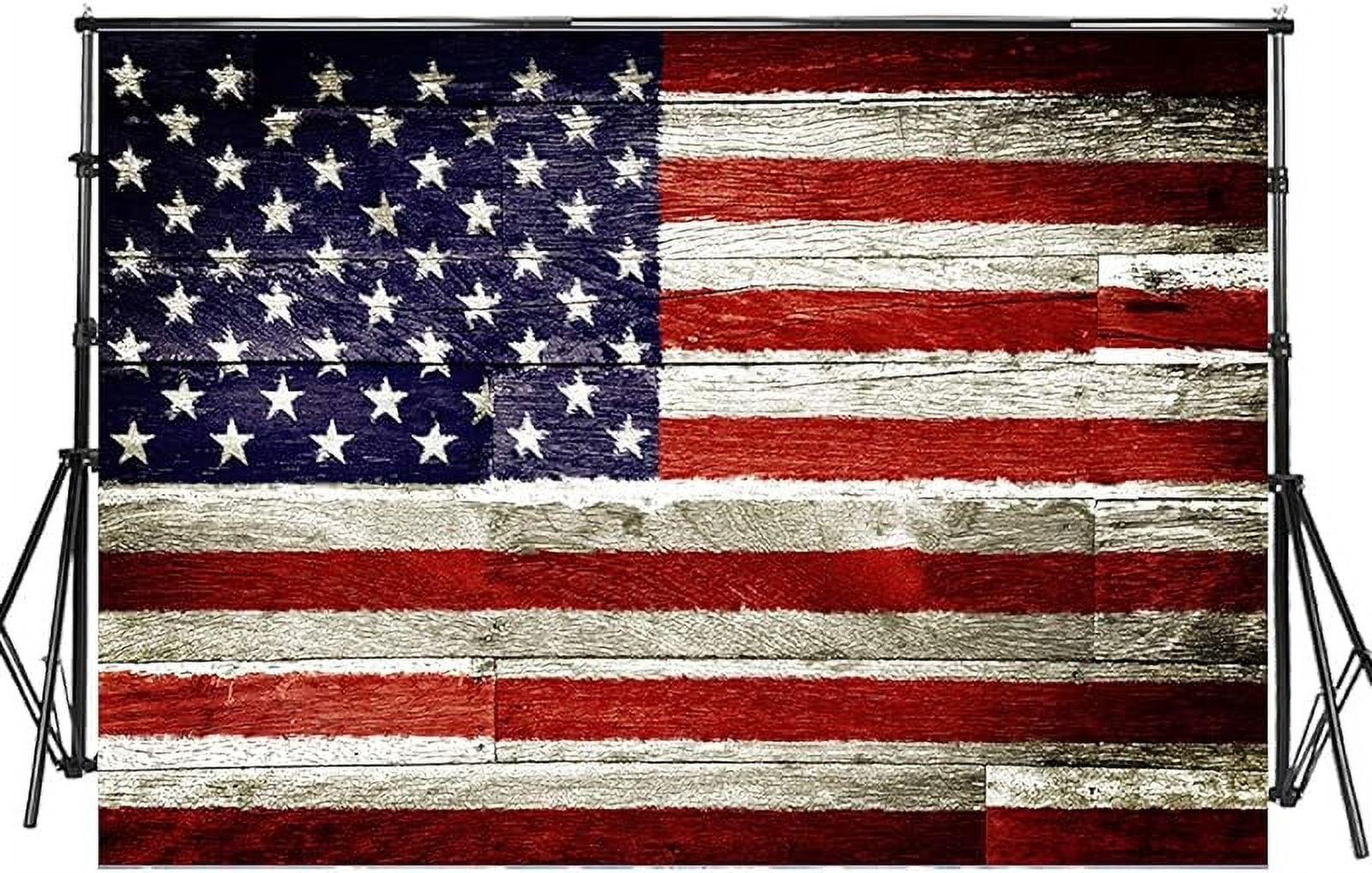 7x5ft American Flag Photography Backdrop,4th of July Backdrops USA ...