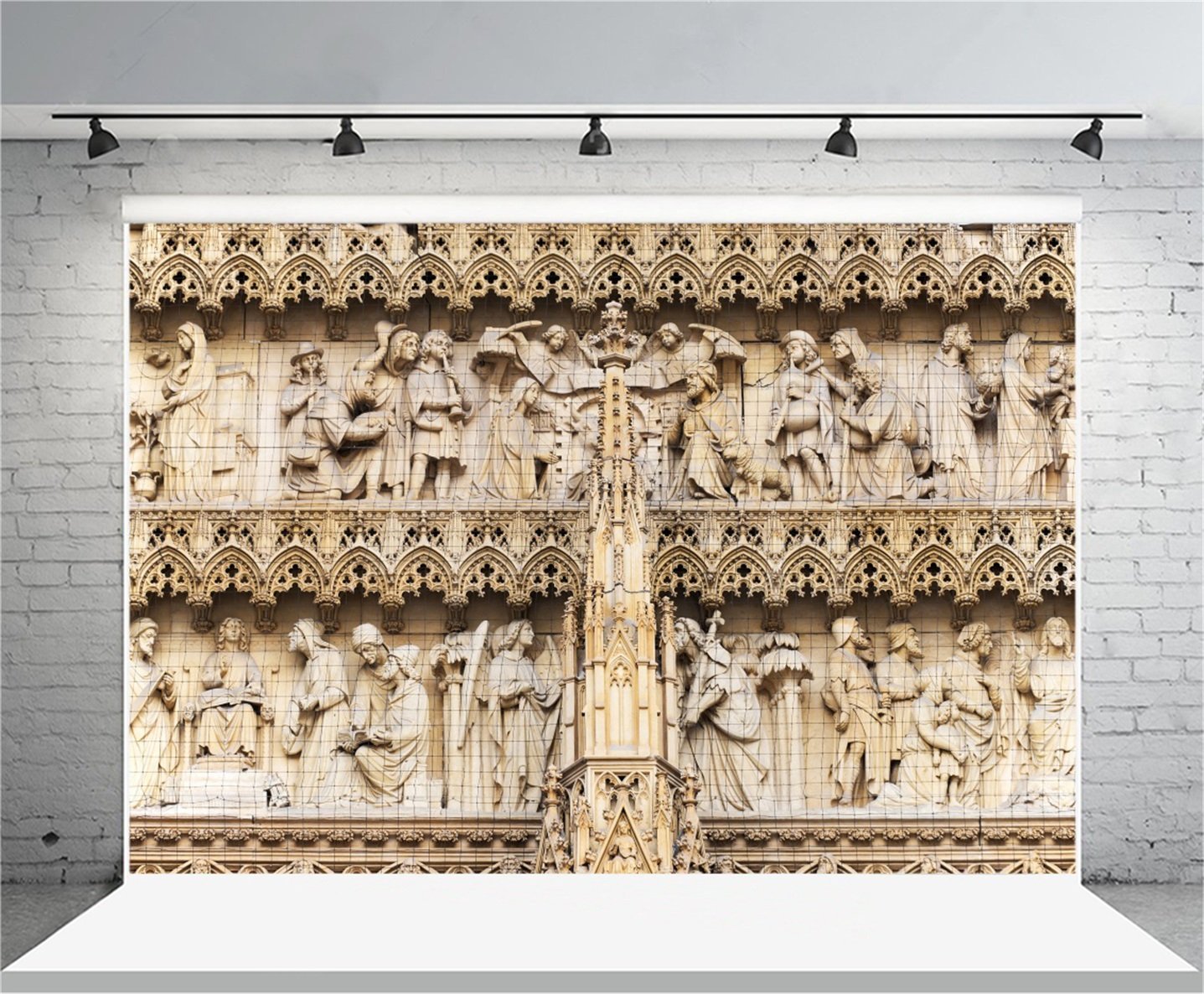 7x5ft Ancient Statue Backdrop Cathedral of Cologne Photography ...