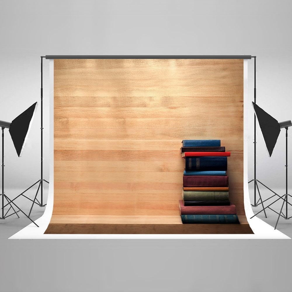 7x5ft Back to School Theme Photography Backdrops Wood Wall with ...