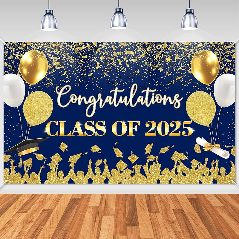 7x5ft Beautiful Backdrop Class of 2025 Graduation Backdrop ...