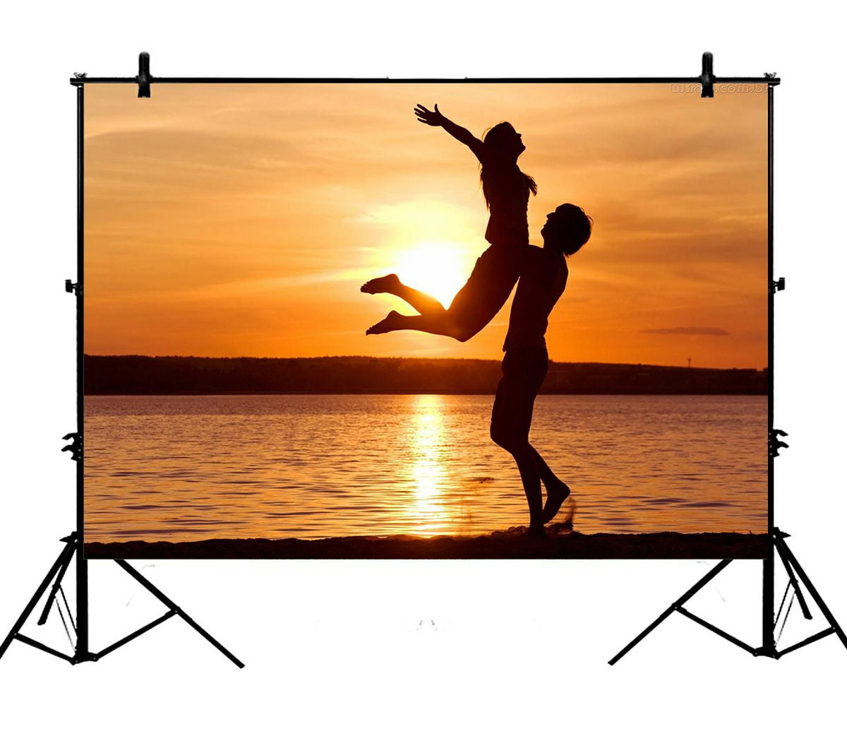 7x5ft Beautiful Sunset Polyester Photography Backdrop For Studio Prop ...
