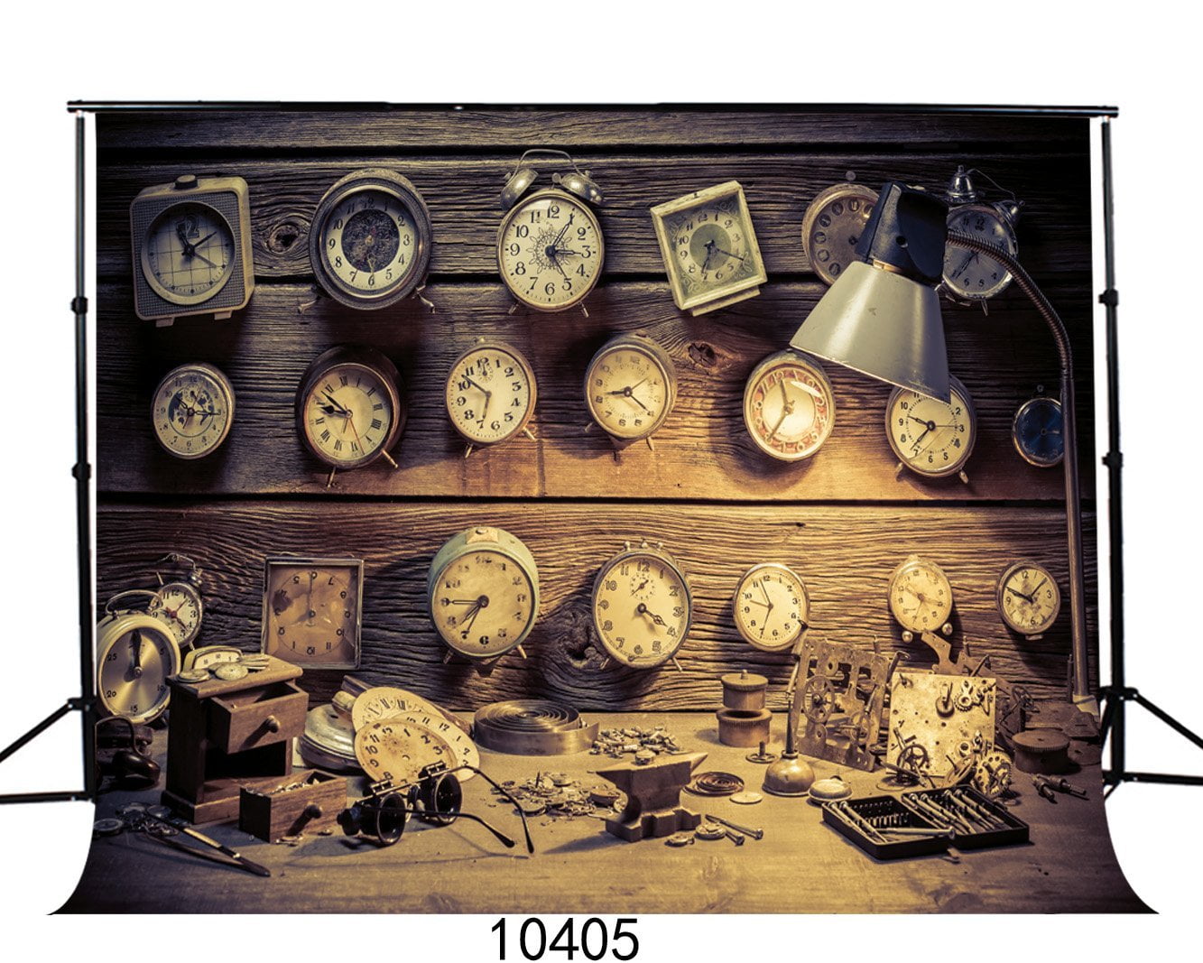 7x5ft Clock Time Board Photography Backdrops Photo Backgrounds for ...