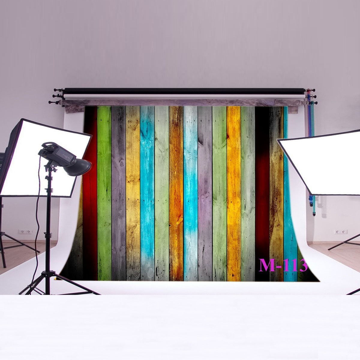7x5ft Color wooden floor Photo Backdrops Studio Background Studio Props ...
