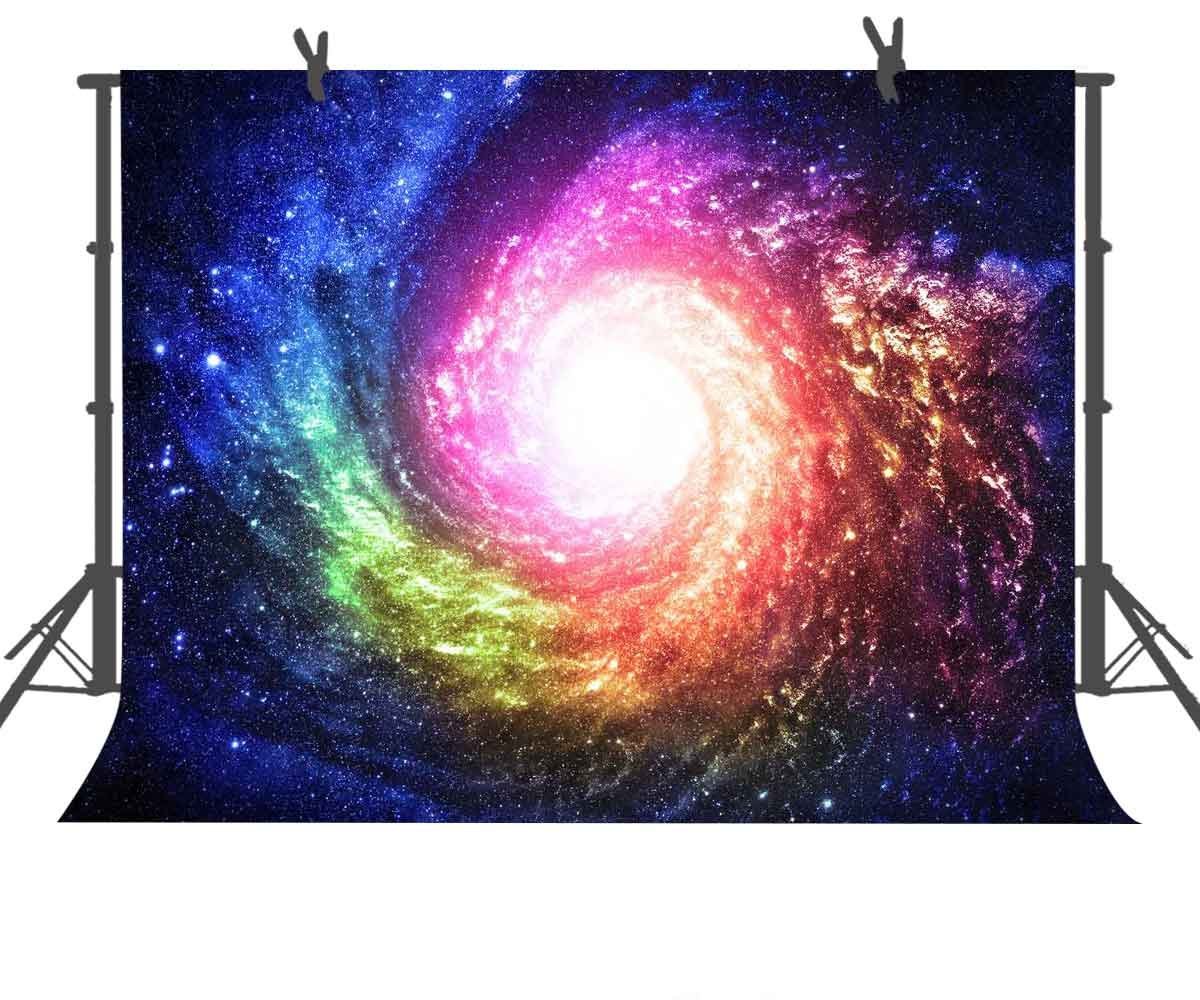 7x5ft Colorful Bright Universe Galaxy Backdrop Photography Background ...