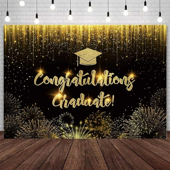 7x5ft Congratulation Graduate Backdrop Congrats Class of 2024 ...
