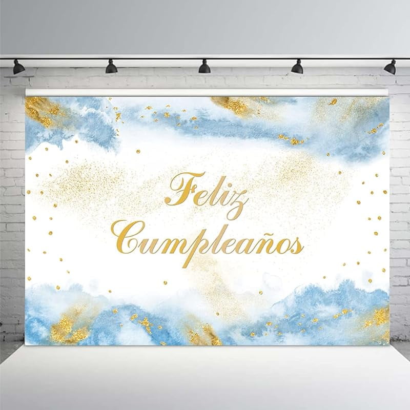 7x5ft Feliz Cumpleaños Backdrop for Boy Mexican Fiesta Happy Birthday ...