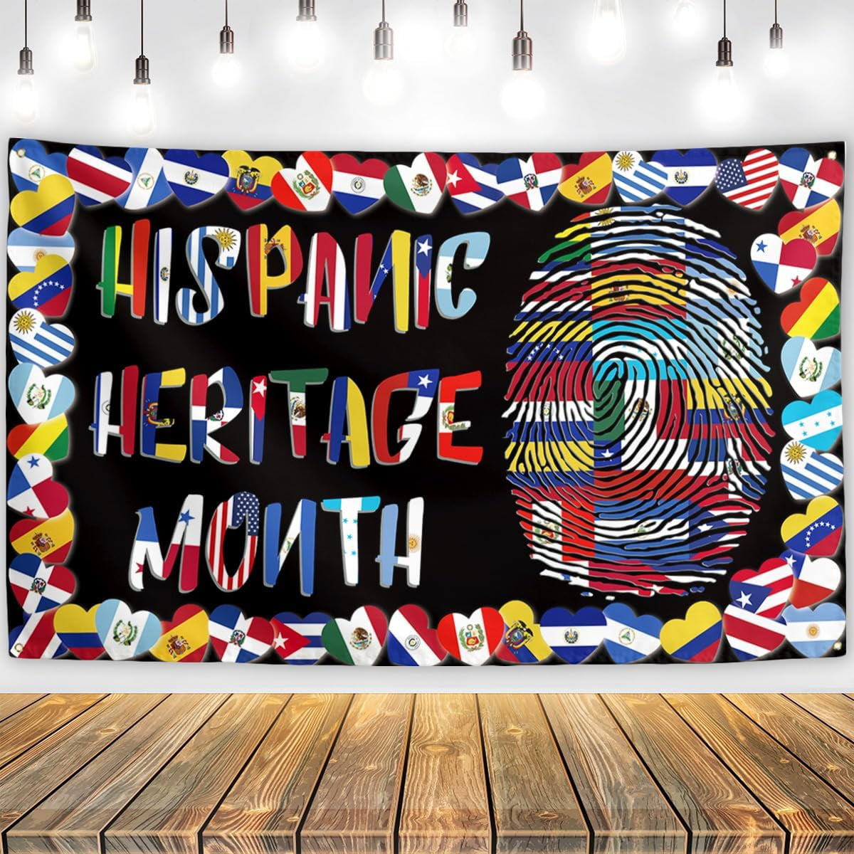 7x5ft Hispanic Heritage Month Nice Backdrop Latin American Banner ...
