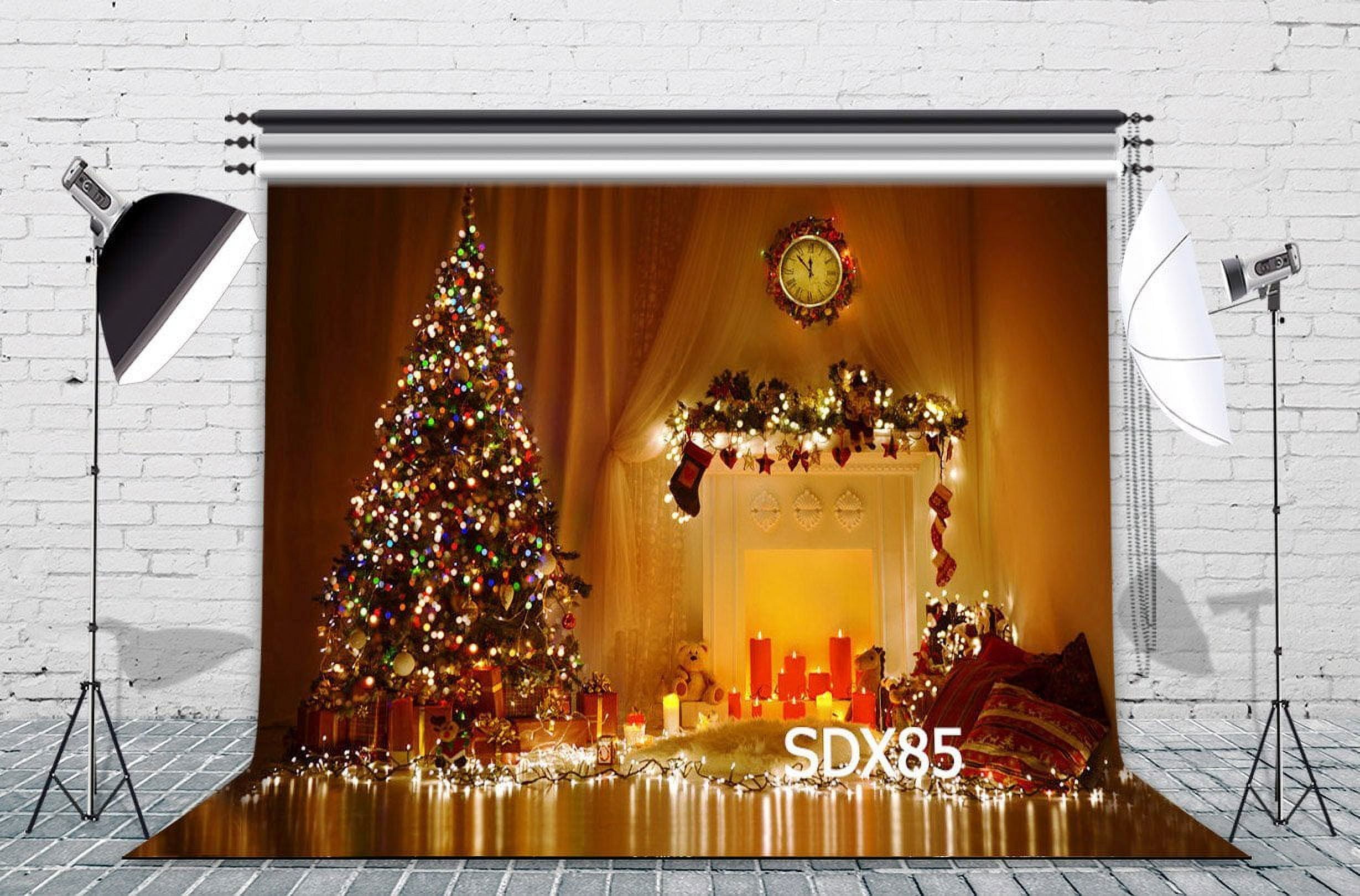 7x5ft Indoor Christmas Decorations Christmas Photography Backdrops ...