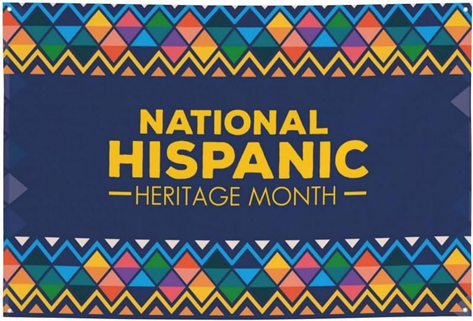 7x5ft National Hispanic Heritage Month Festival Backdrop Banner Holiday ...