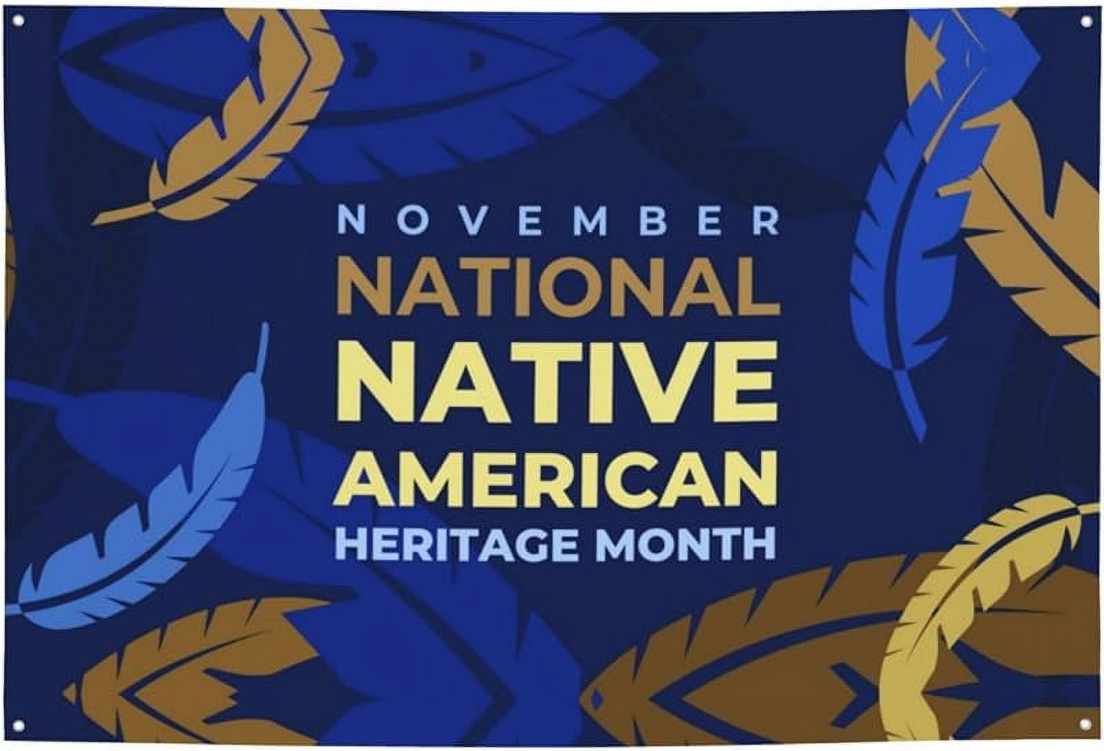 7x5ft Native American Heritage Month Backdrop Indigenous Pride Banner ...
