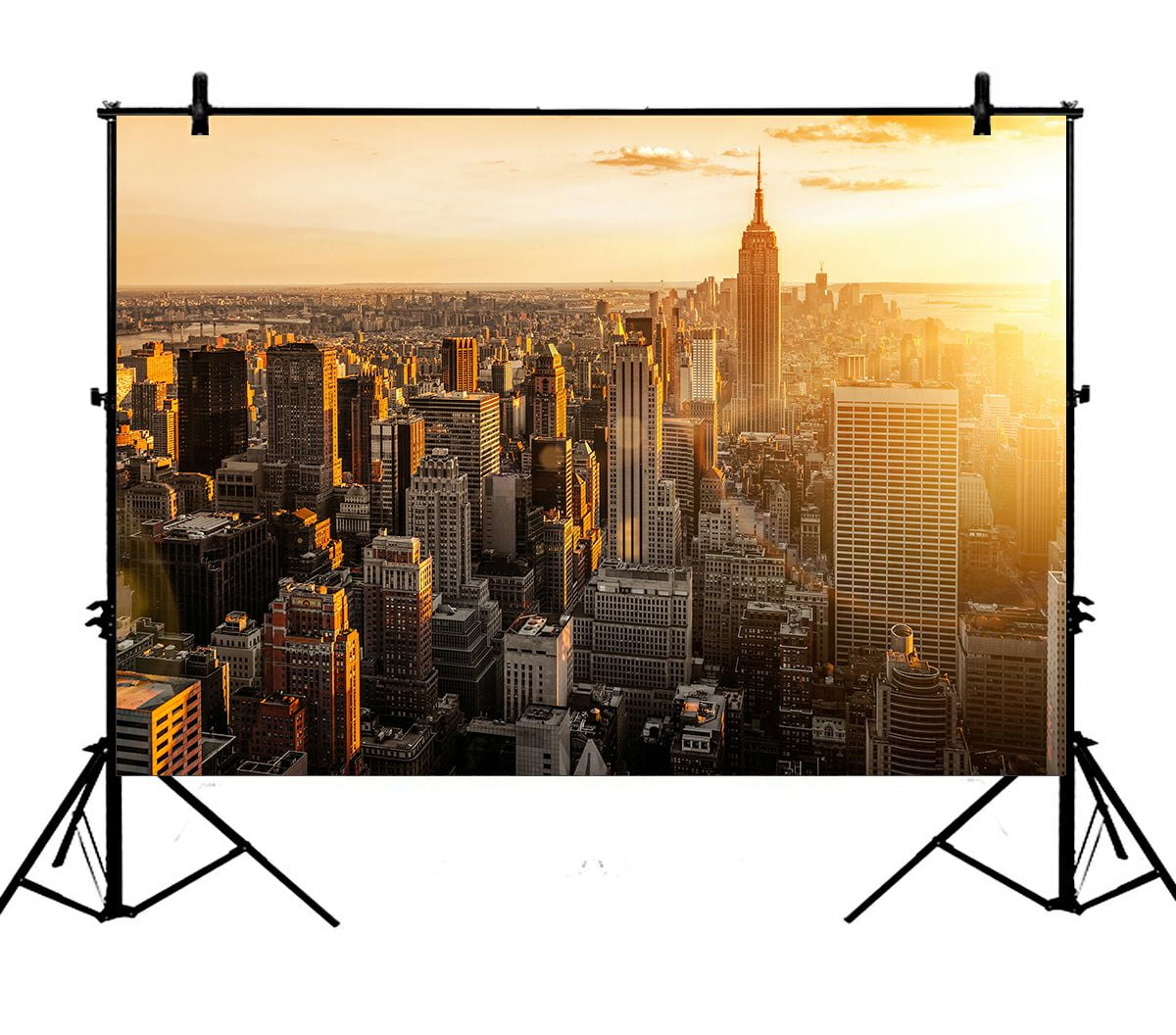 7x5ft New York City Skyline Polyester Photography Backdrop For Studio ...
