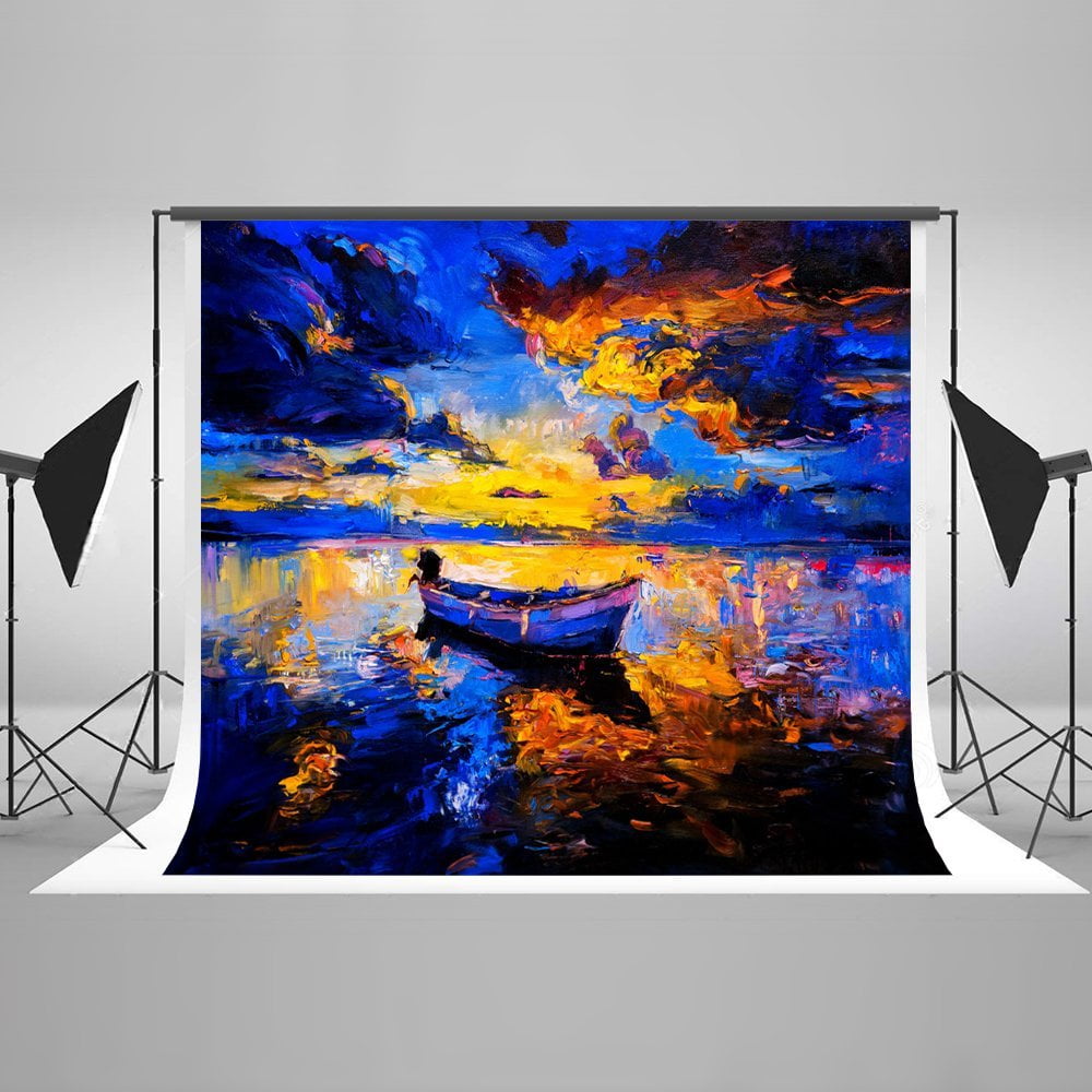 7x5ft Oil Painting Photography Backdrop Photo Booth Background ...