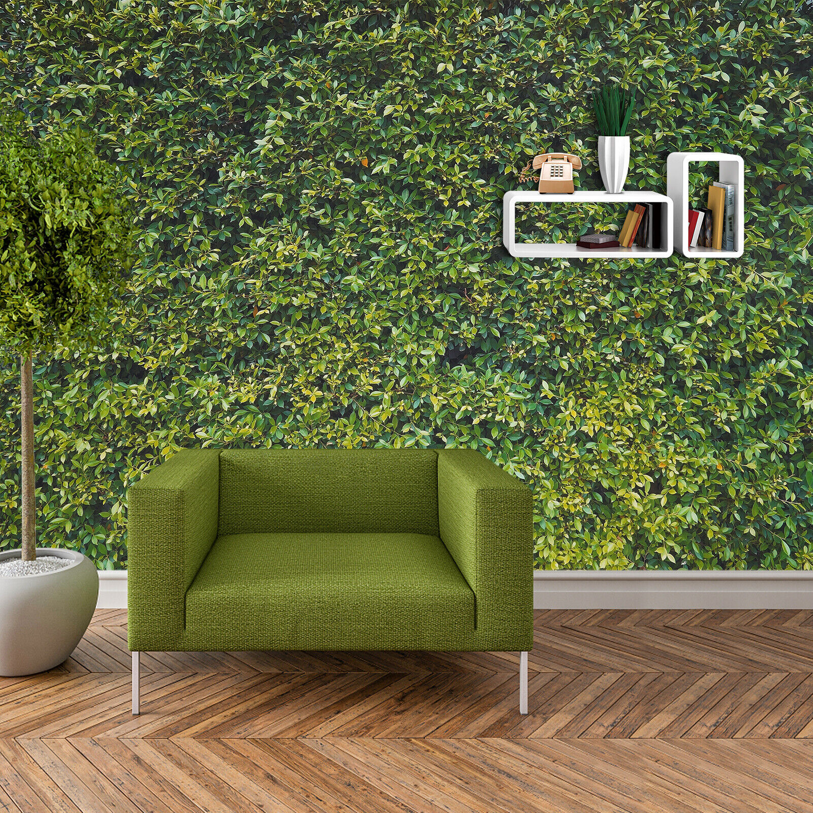 7x5ft Photo Backdrop Green Leaves Jungle Outdoor Photography Backdrops ...