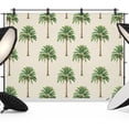 7x5ft Photo Backdrop, Green Palm Trees Soft Polyester Backdrop Curtains ...