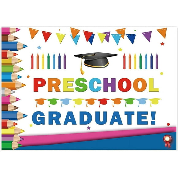 Pre K Graduation Backdrop