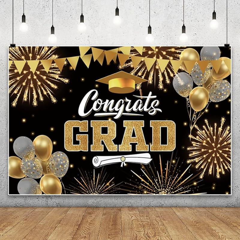 7x5ft Pretty Backdrop Graduation Class of 2025 Backdrop Congratulations ...