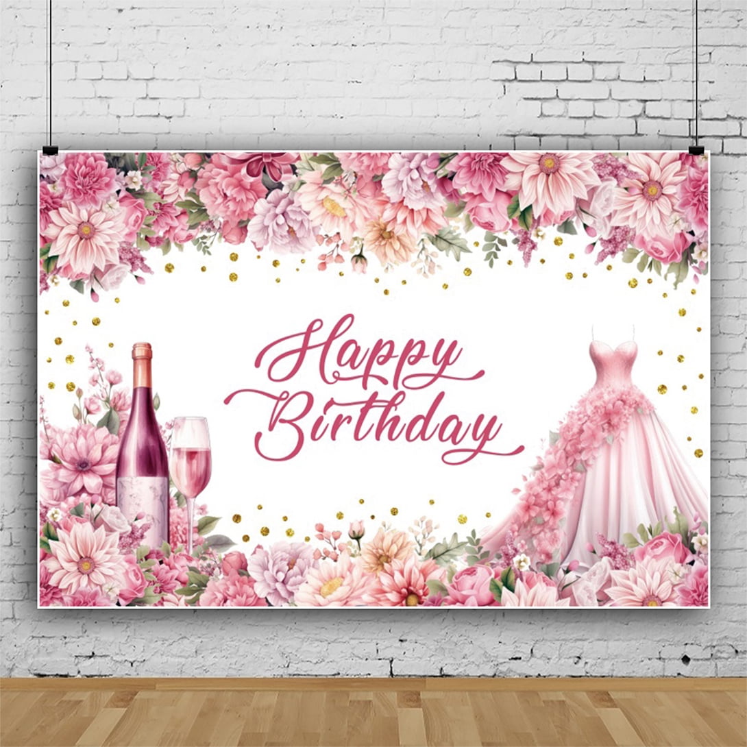 7x5ft,Princess Birthday Backdrop,QuinceaneraPhotography Background for ...