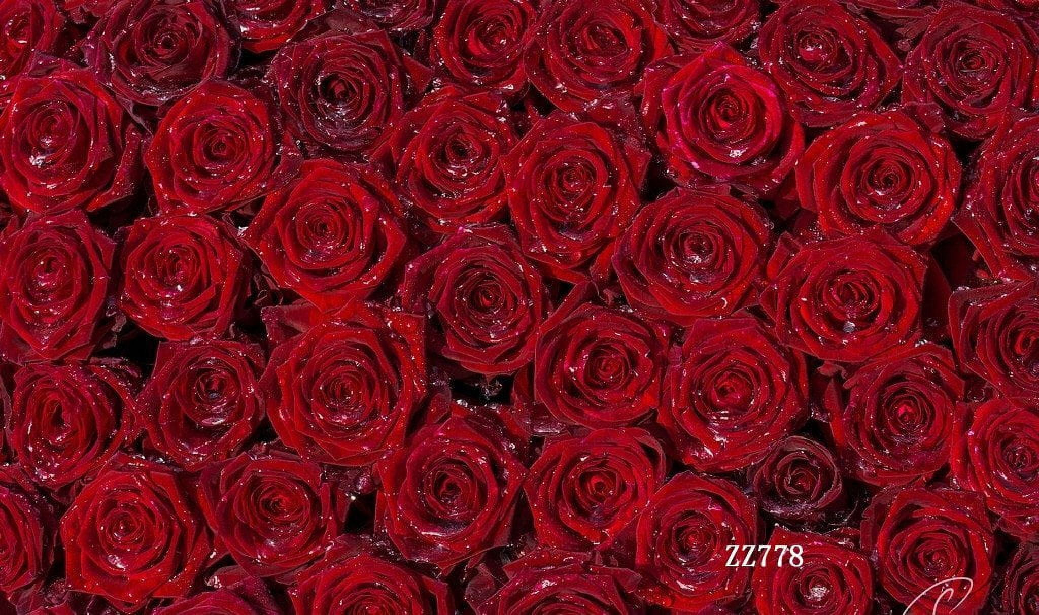 7x5ft Rose Flower photography Backdrop Background studio prop - Walmart.com