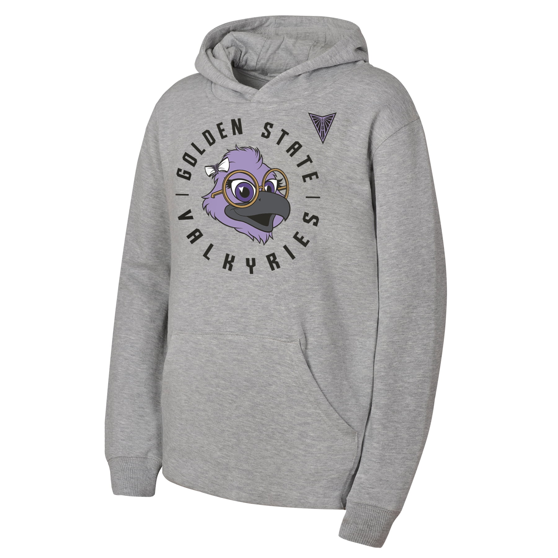 Youth Heather Gray Golden State Valkyries Mascot Hoodie - Walmart.com