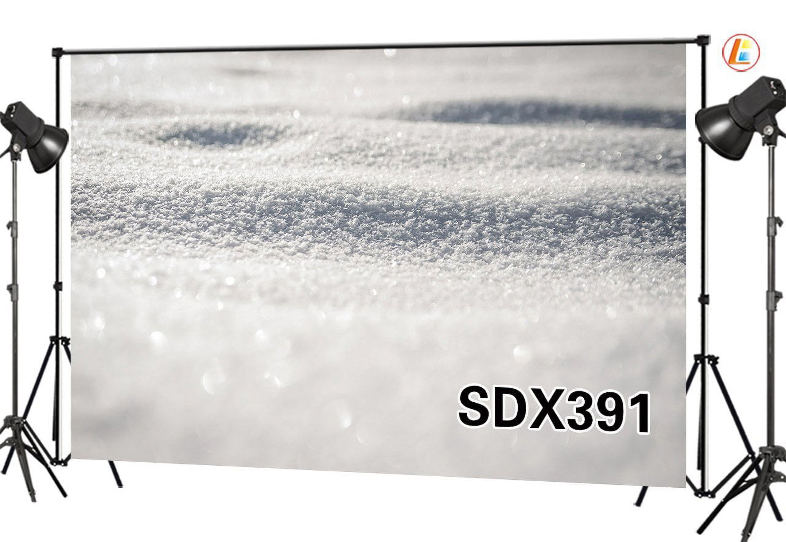 7x5ft White Snow Christmas Photo Backdrops Studio Photography Backdrop ...