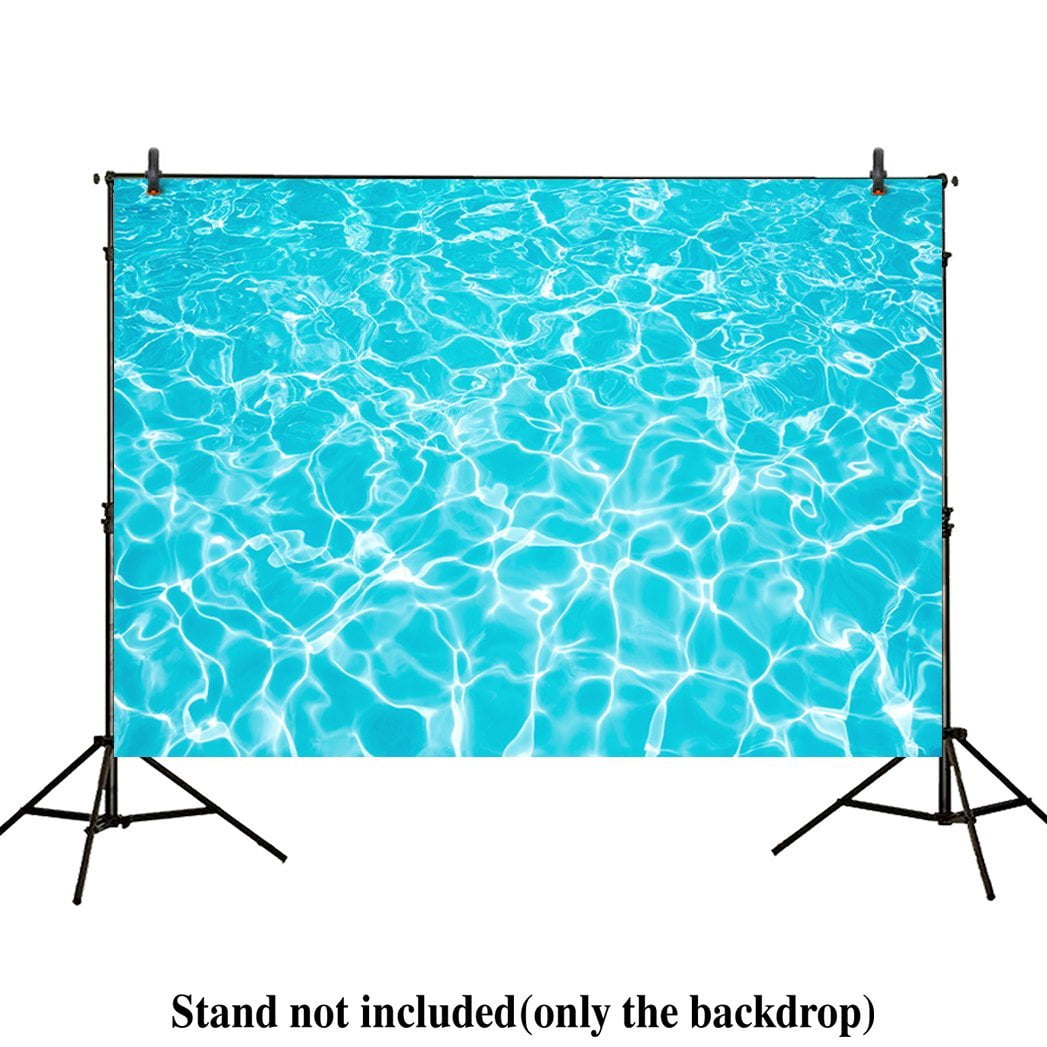 7x5ft photography backdrops party summer swimming pool water ripple ...