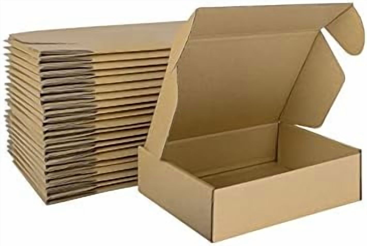 7x5x2 Inches Shipping Boxes Pack of 25, Small Corrugated Cardboard Box ...