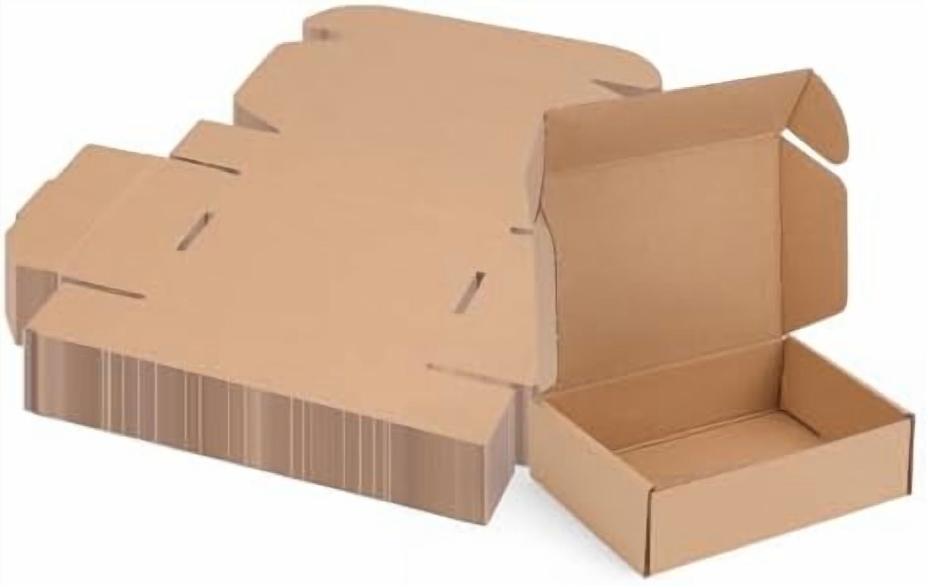 7x5x2 Inches Shipping Boxes Pack of 40, Small Corrugated Cardboard Box ...