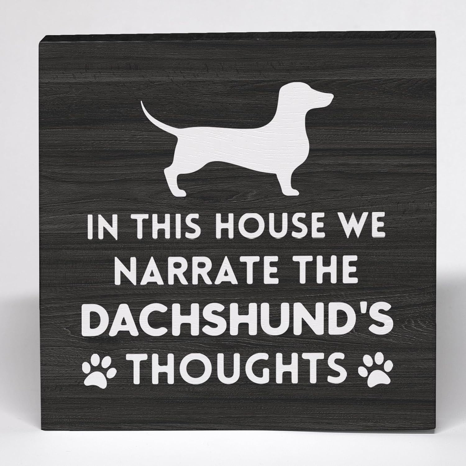 7x7 IN Dachshund Decor, Dachshund Decorative Signage, Gifts for ...