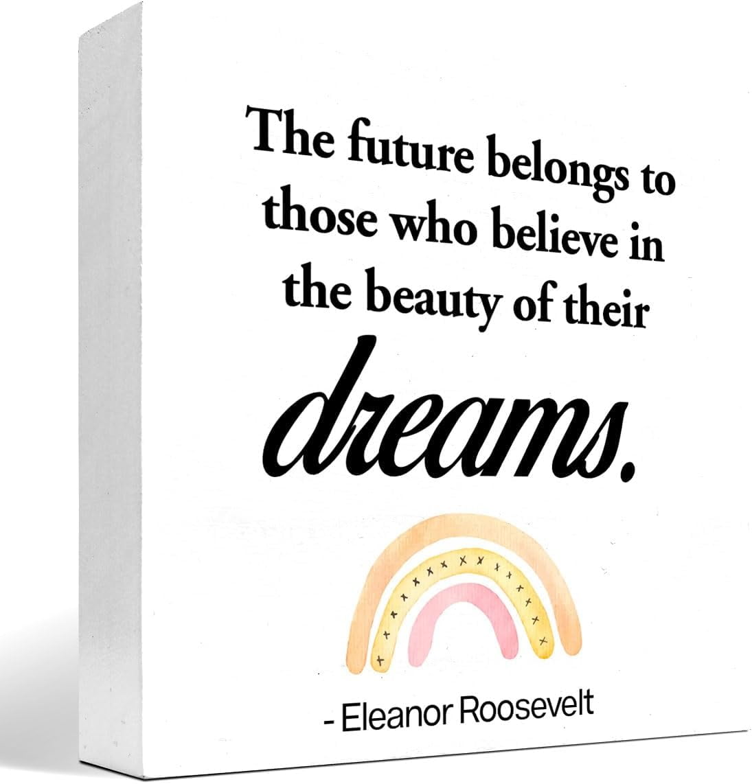 7x7 Inch Dreams Wood Box Signs,Motivational Wood Plaque Sign ...