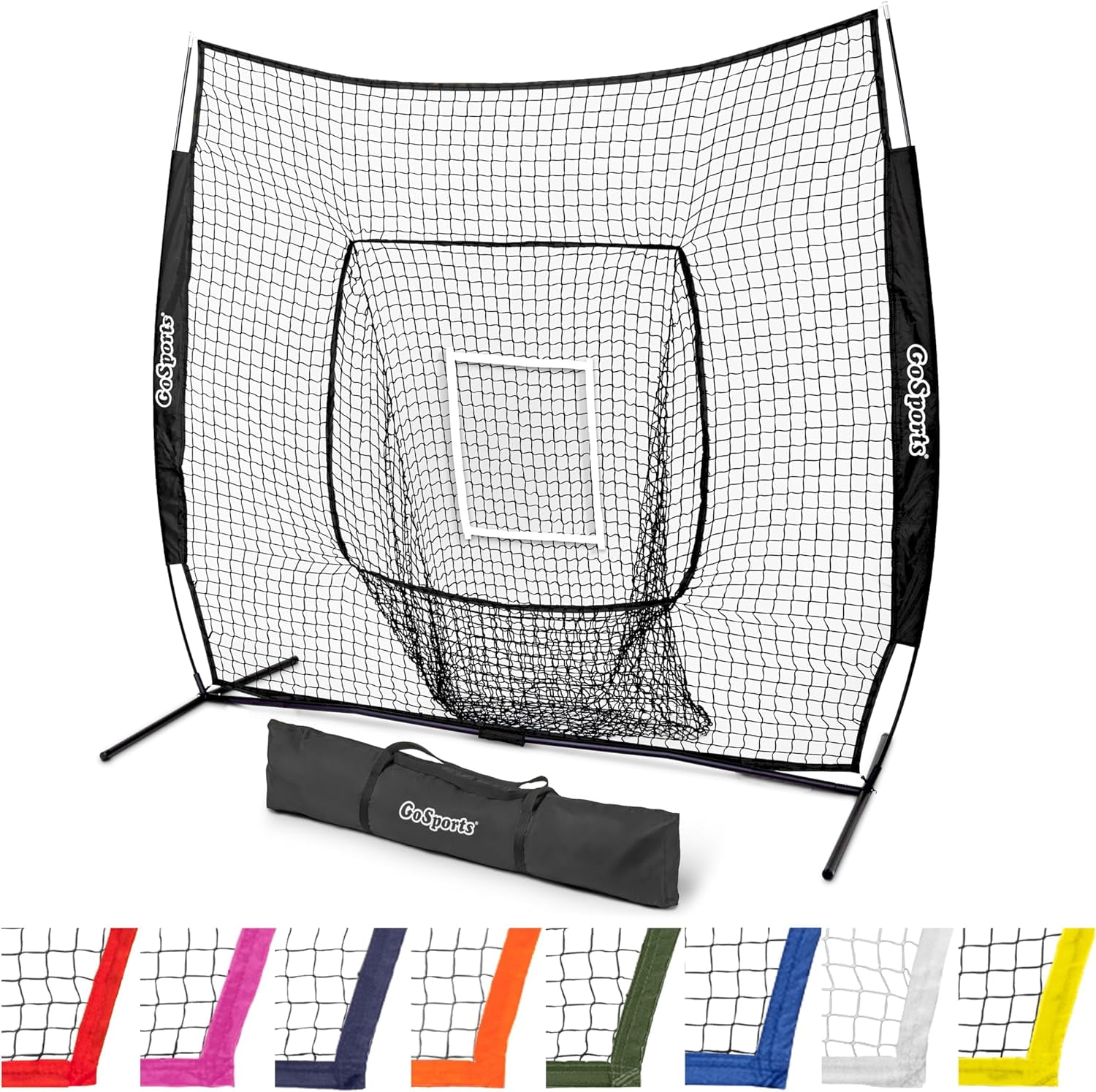 7x7 ft Baseball & Softball Nets - Available in Team Colors - Batting ...