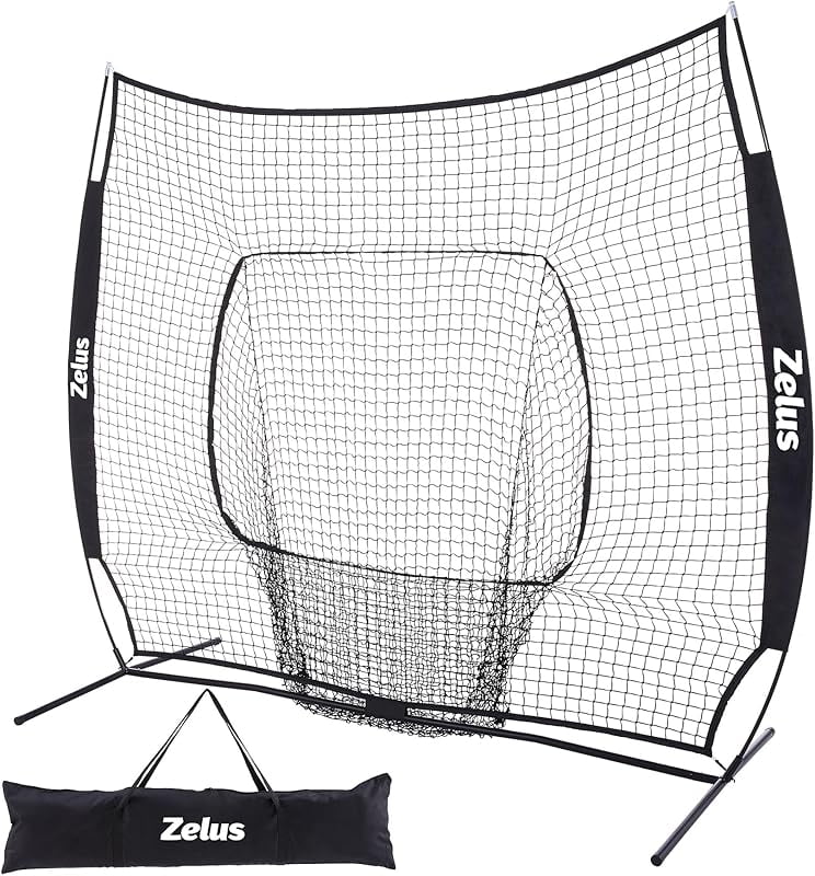 7x7ft Baseball Net for Hitting and Pitching Practice | Batting Net with ...