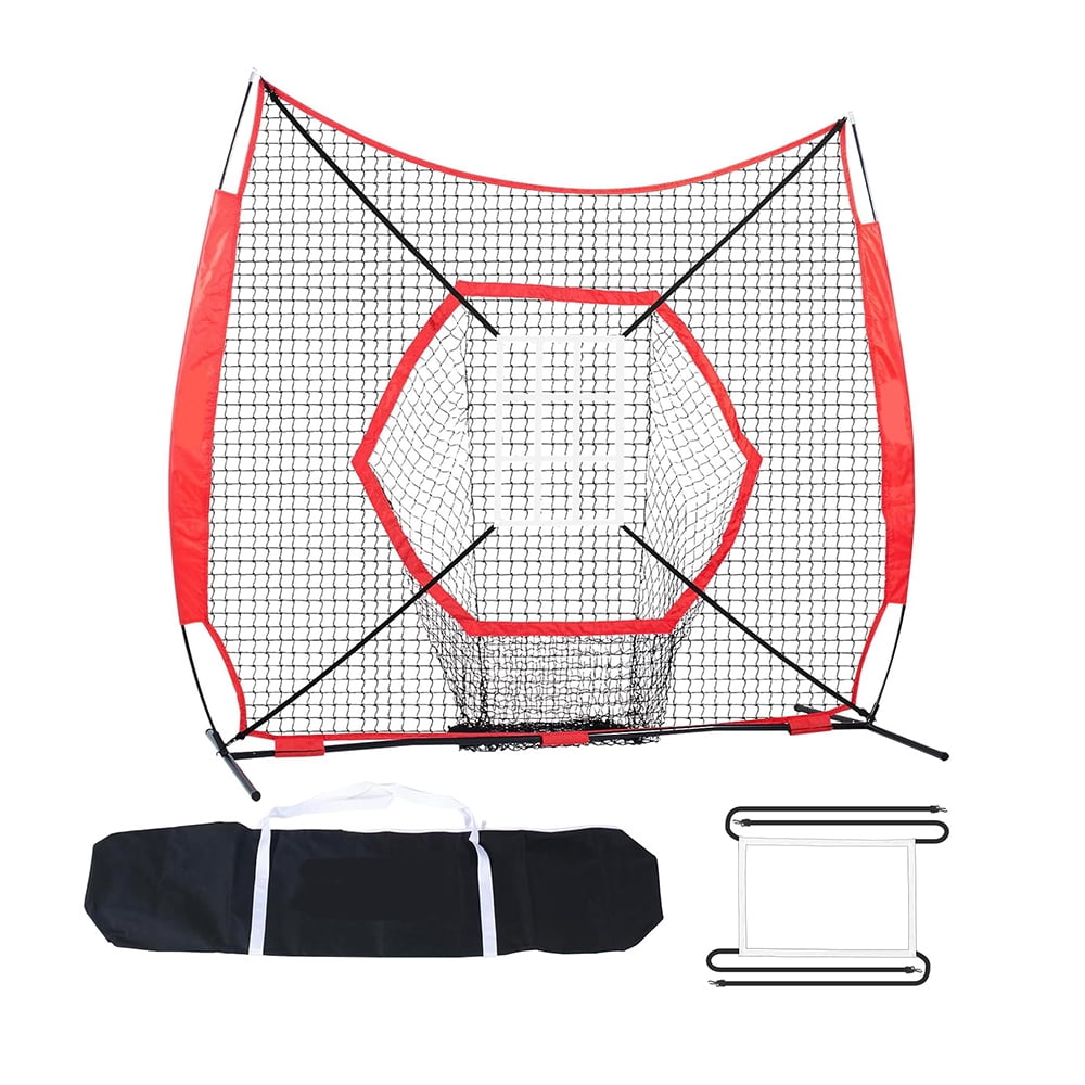 7x7ft Baseball Softball Practice Net, Backstop Baseball Equipment ...