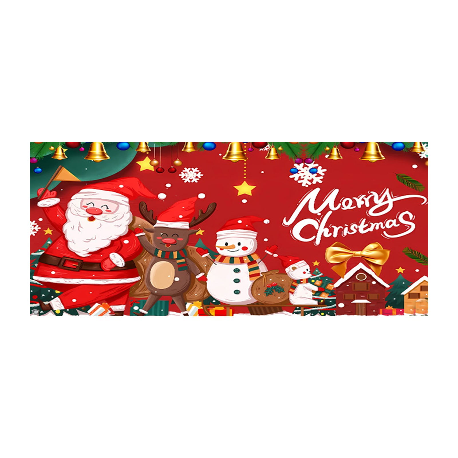 7x8 Ft Holy Night Christmas Outdoor Garage Door Banner Blue Day Of ...