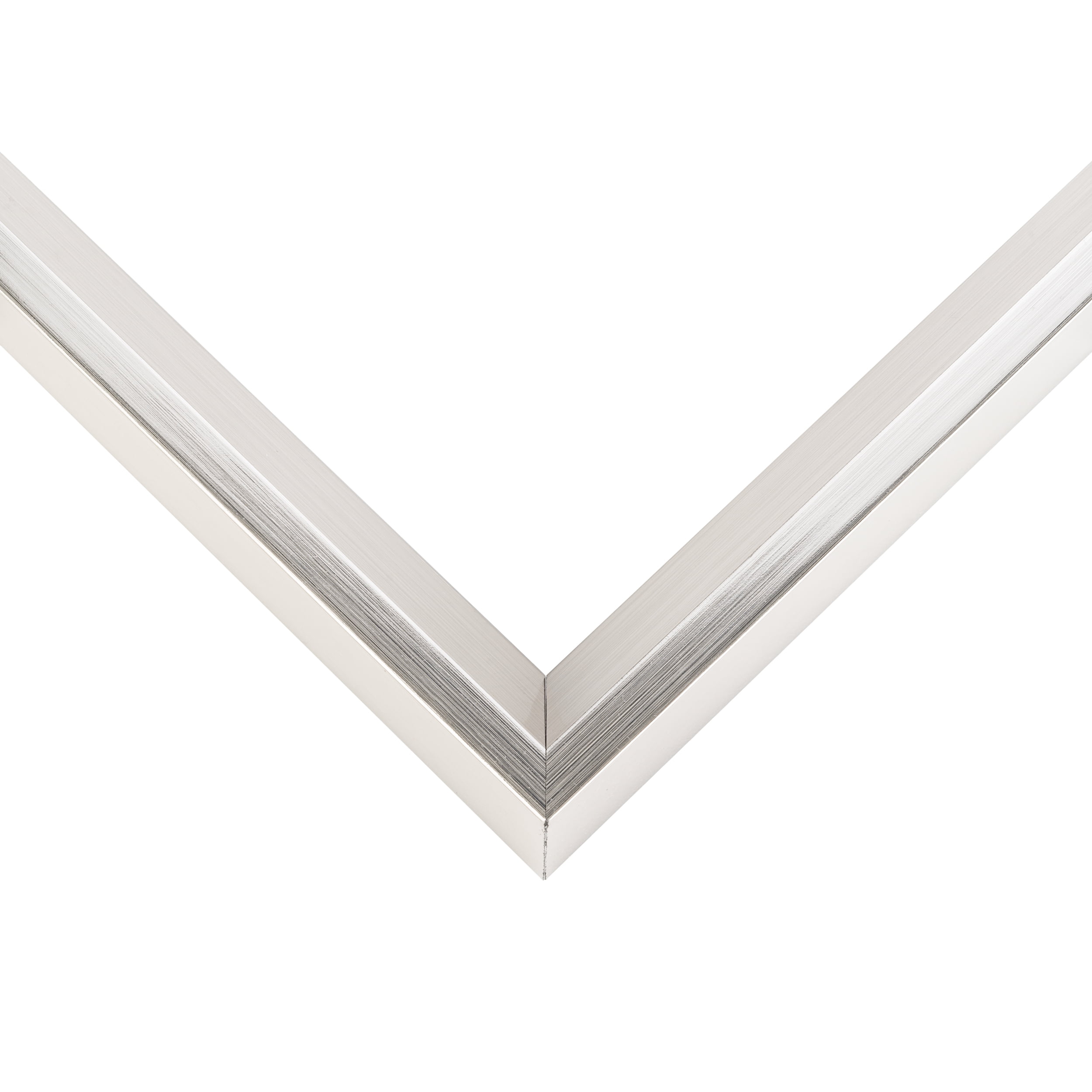 7x9 Frame Silver Real Wood Picture Frame Width 1 inches | Interior ...