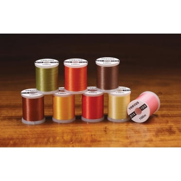 UNI Waxed Thread 3/0, 6/0, 8/0 Fly Tying Materials - All Colors & Sizes ...