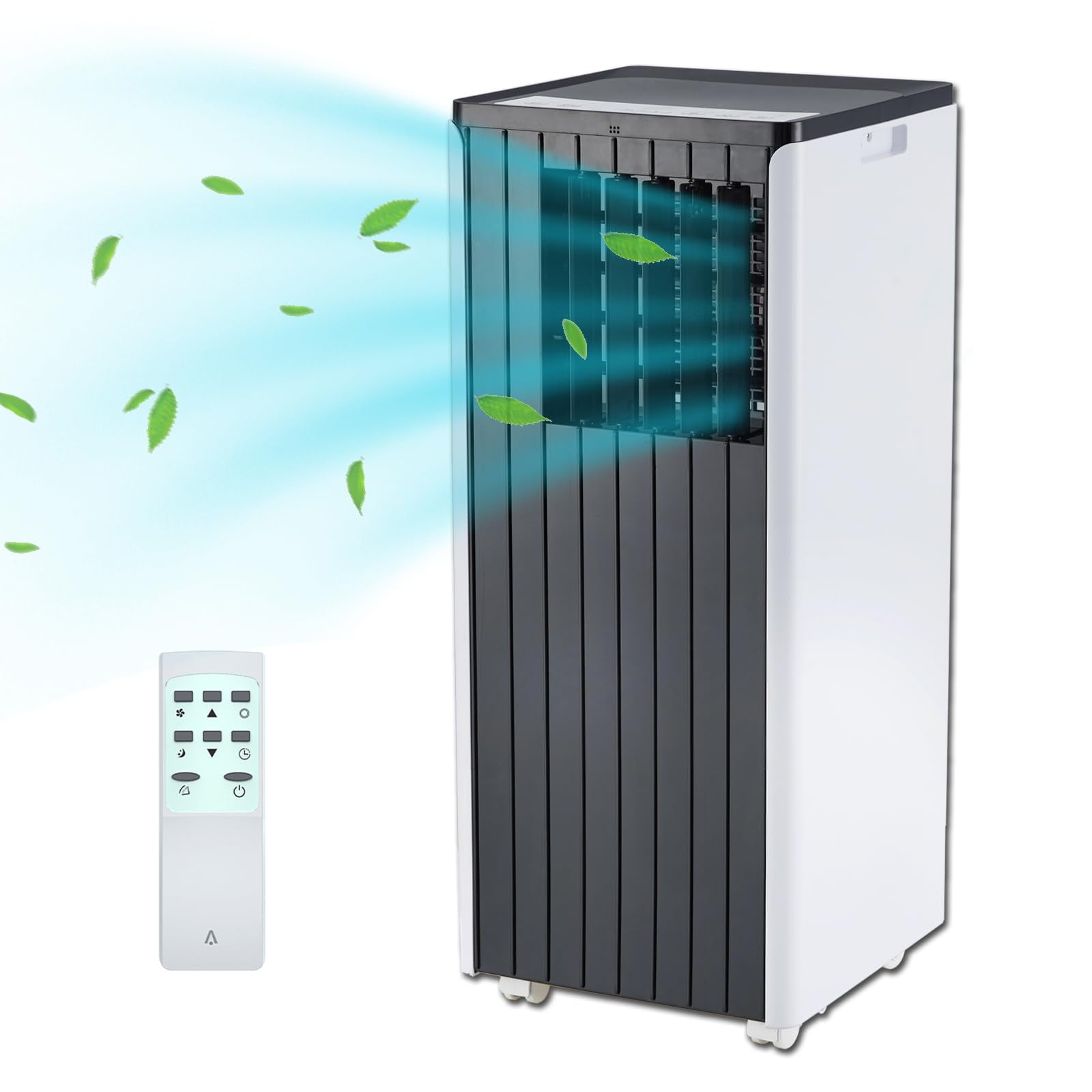 8,000 BTU 3-in-1 Portable Air Conditioners with Built-in Dehumidifier ...